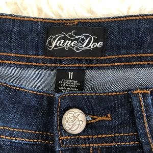 Jane Doe | Jeans | Jane Doe Dark Denim Flare Jeans | Poshmark